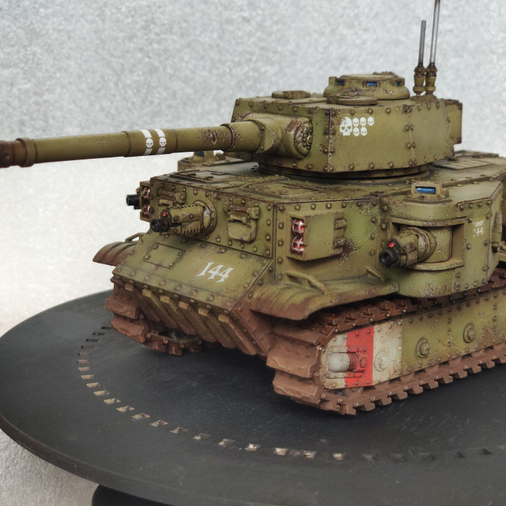 3D Print of FR-23-B/A Main Battle Tank (Iron Kaput Series) by ...