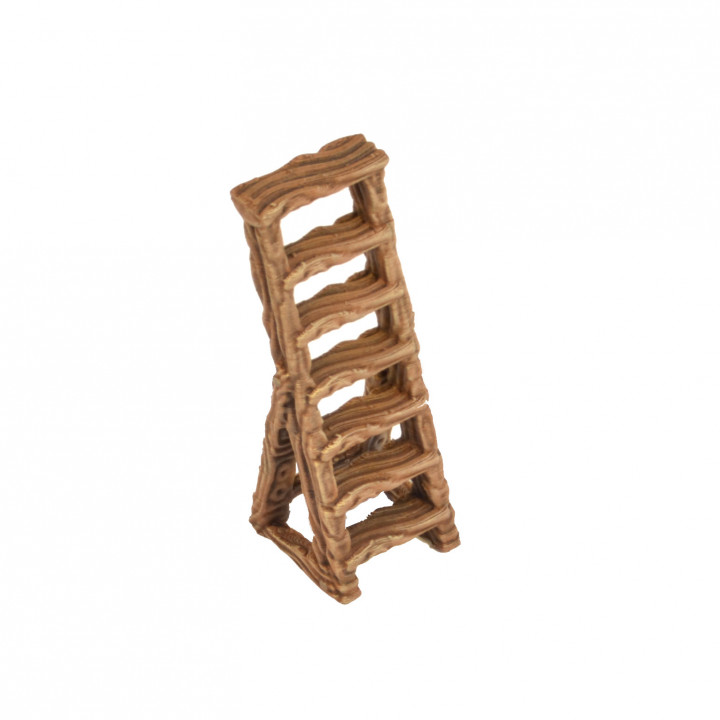 3D Printable Small Ladder by Dani Amengual