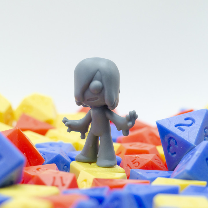 3D Printable Labyrinthula, Slimefolk Rascal by Found Family Adventurecrafts