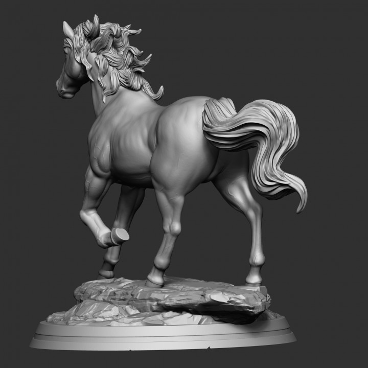 3D Printable Horse by YD STUDIO