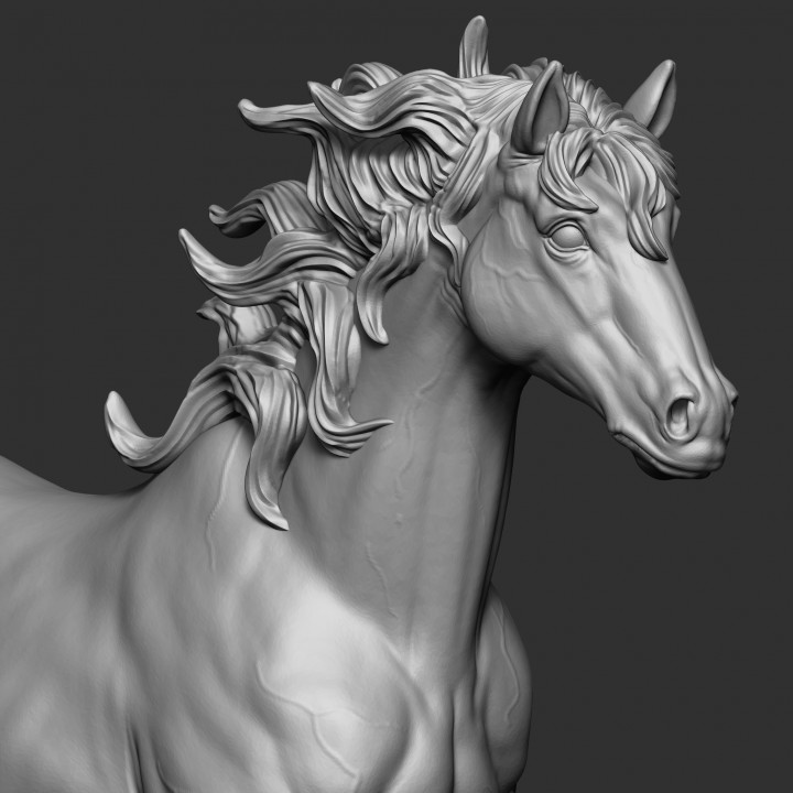 3D Printable Horse by YD STUDIO