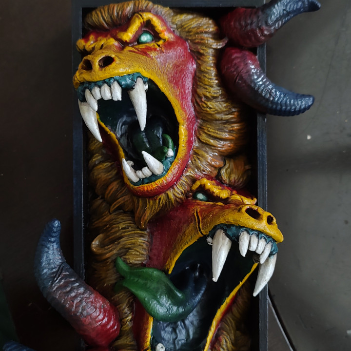3D Print of Demon [BOOK NOOK] by DrRiRi