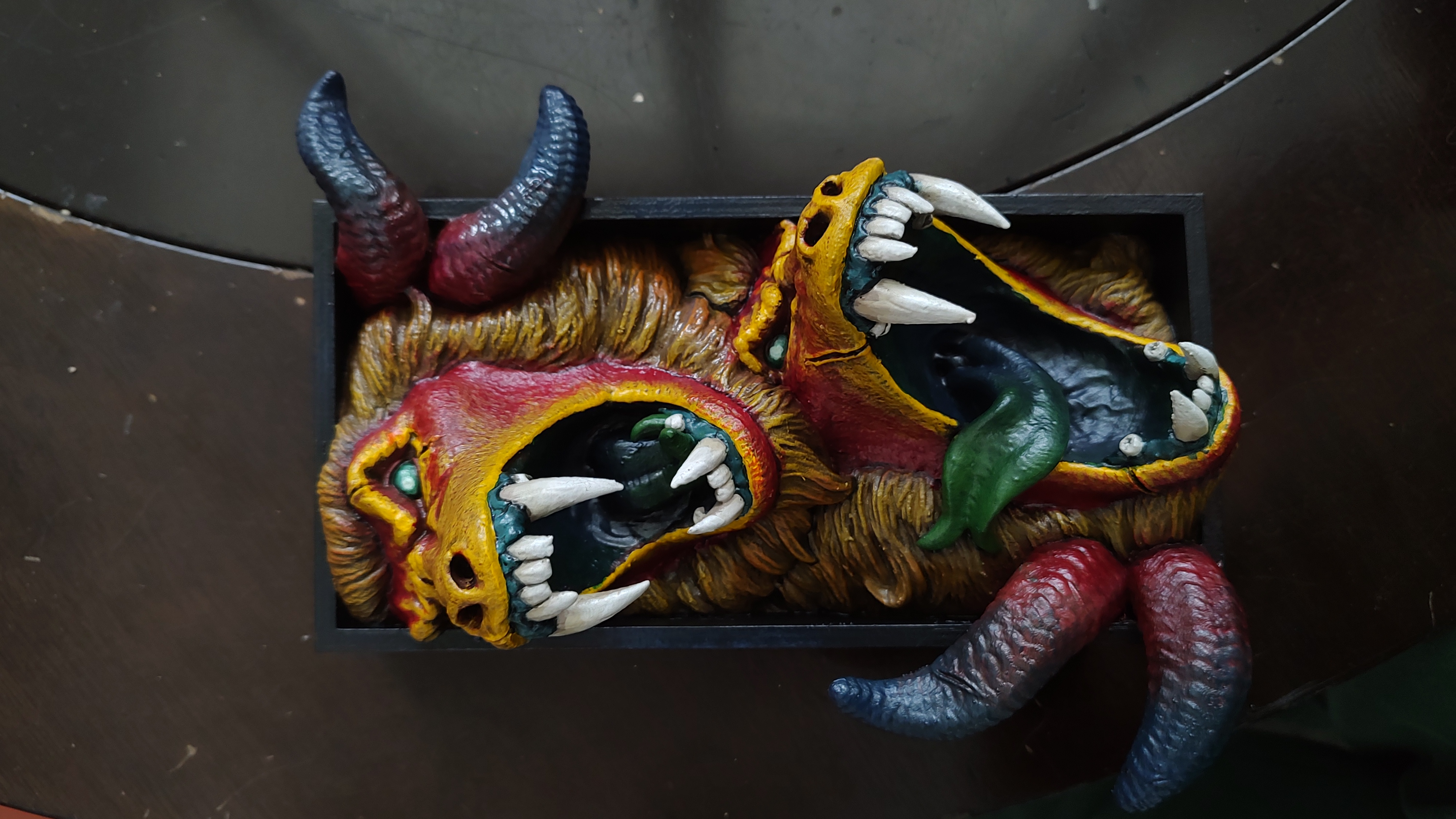 3D Printable Demon Book Nook [FDM/ Resin BOOK NOOK] by Miniatures of ...