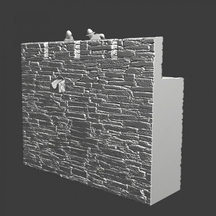 3D Printable Medieval boiling oil team - Castle Defenders by Northern ...