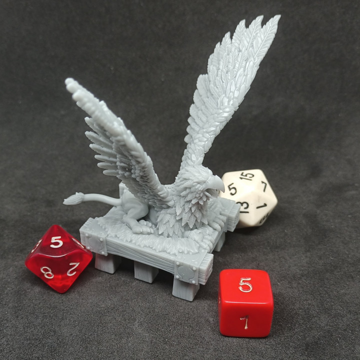 3D Printable Dwarven Expedition 2 - Gryphon Nesting Boxes by Imagine Minis