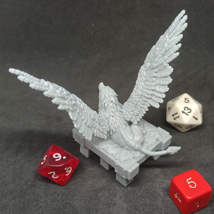3D Printable Dwarven Expedition 2 - Gryphon Nesting Boxes by Imagine Minis