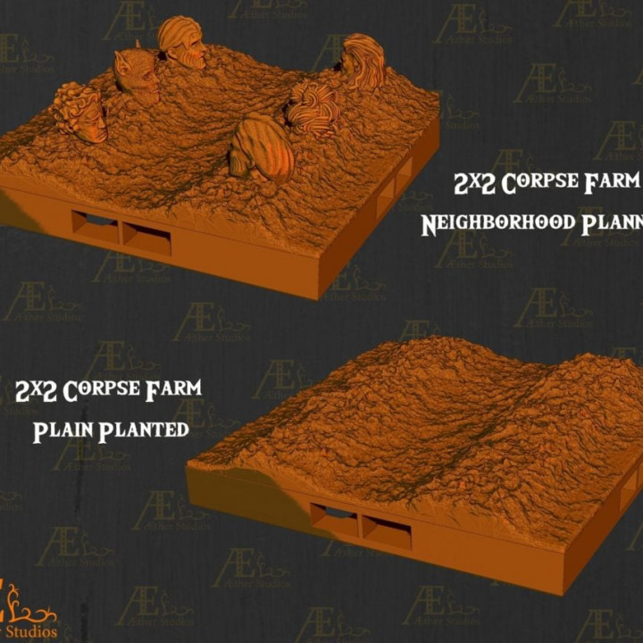 3D Printable AEWEEN02 - Corpse Farm by Aether Studios