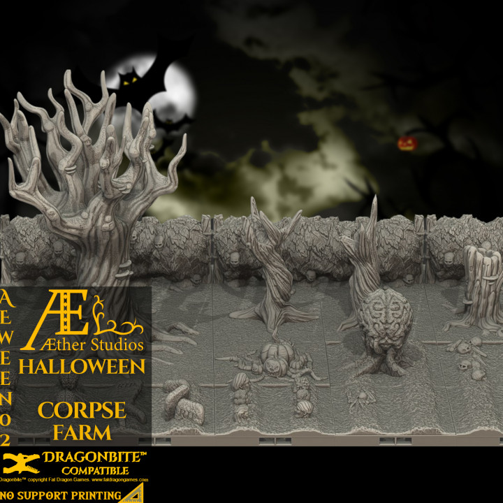 3D Printable AEWEEN02 - Corpse Farm by Aether Studios