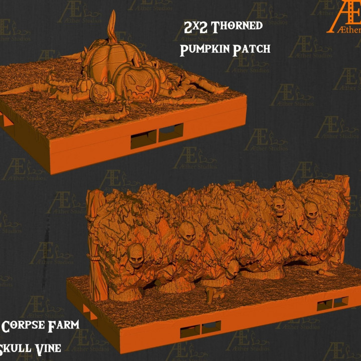 3D Printable AEWEEN02 - Corpse Farm by Aether Studios