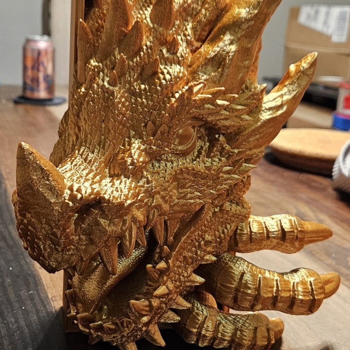 3D Print of Dragon Booknook [FDM/Resin BOOK NOOK] by ItsJakeland