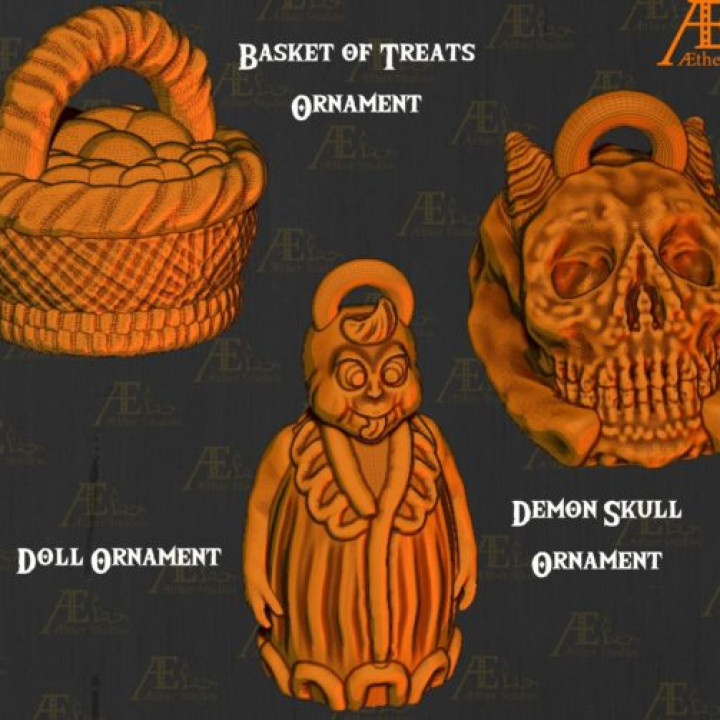 3D Printable AEWEEN03 - Hallow’s Eve Tree by Aether Studios