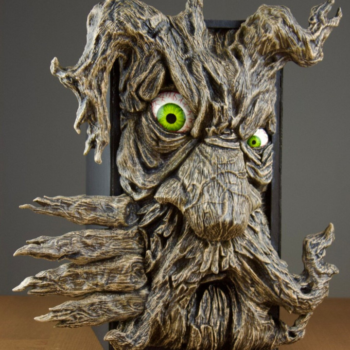 3D Print of Tree Monster Book Nook [FDM/Resin BOOK NOOK] by Miniatures ...