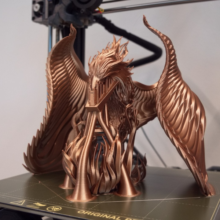 3D Printable Phoenix by Jukka Seppänen