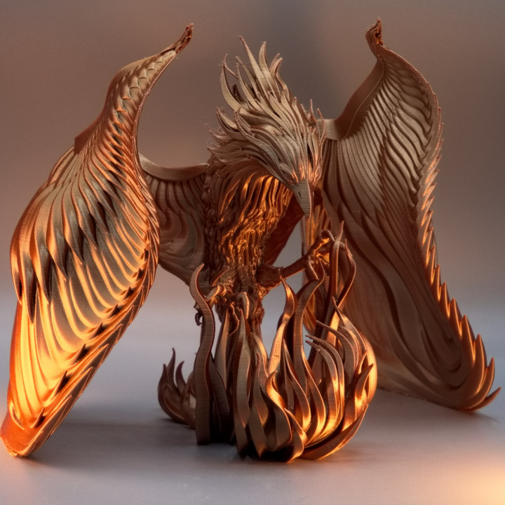 3D Printable Phoenix by Jukka Seppänen