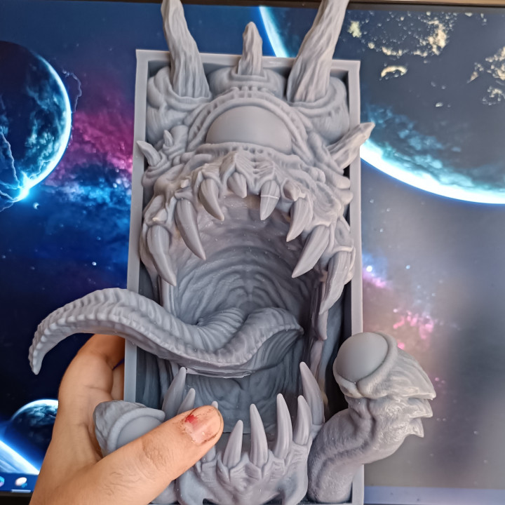 3D Print of Watcher [BOOK NOOK] by ferrielmerouane