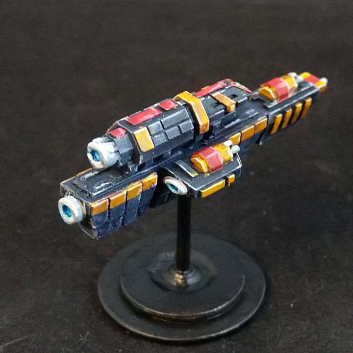 3D Print of SCI-FI Ships Sample Pack - 2023 Sample Pack - Presupported ...