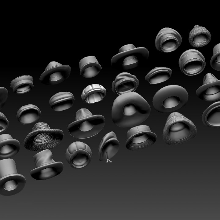 3D Printable hat for man by Dmitrii Tishchenkov