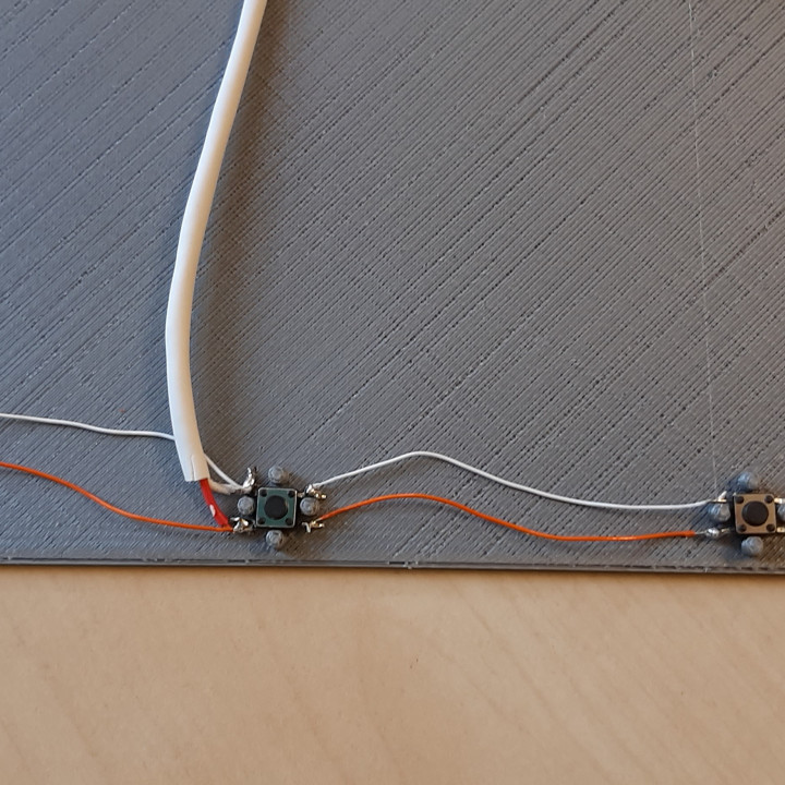 3D Printable Hand switch JJ3/Pulsador JJ3 by Ceapat - Imserso