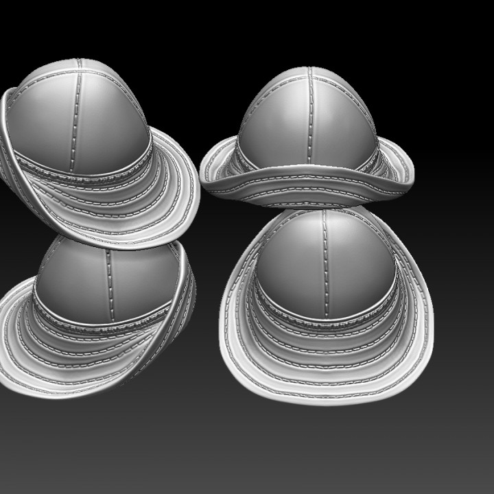 3D Printable cap for sailor by 3Dimontis