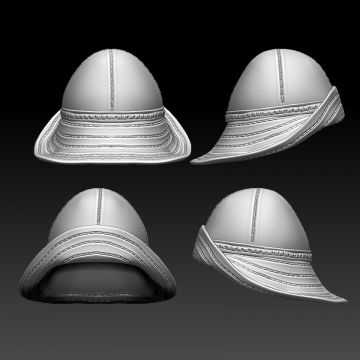 3D Printable cap for sailor by Dmitry Tishchenkov