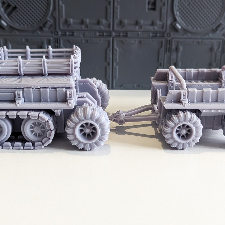 3D Printable Wasteland Mimas Tank by Print Minis