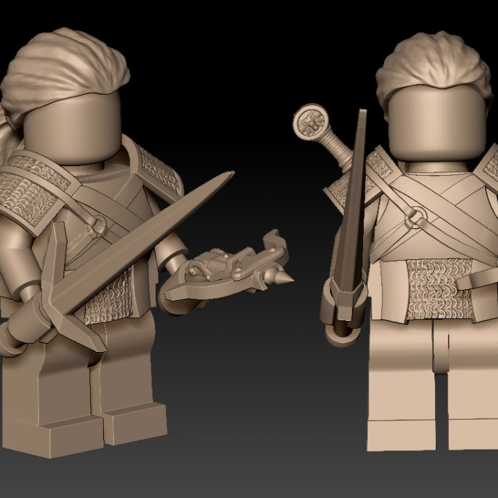 3D Printable MONSTER HUNTER CUSTOM SET by Gabriel Garcia