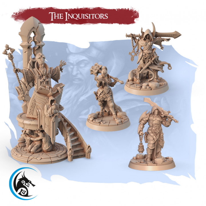 3D Printable The Inquisitors by Signum Workshop