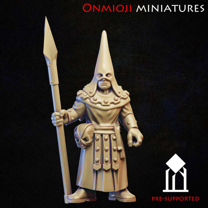 3D Printable Cultist 15mm by Stanislav Kuznetsov