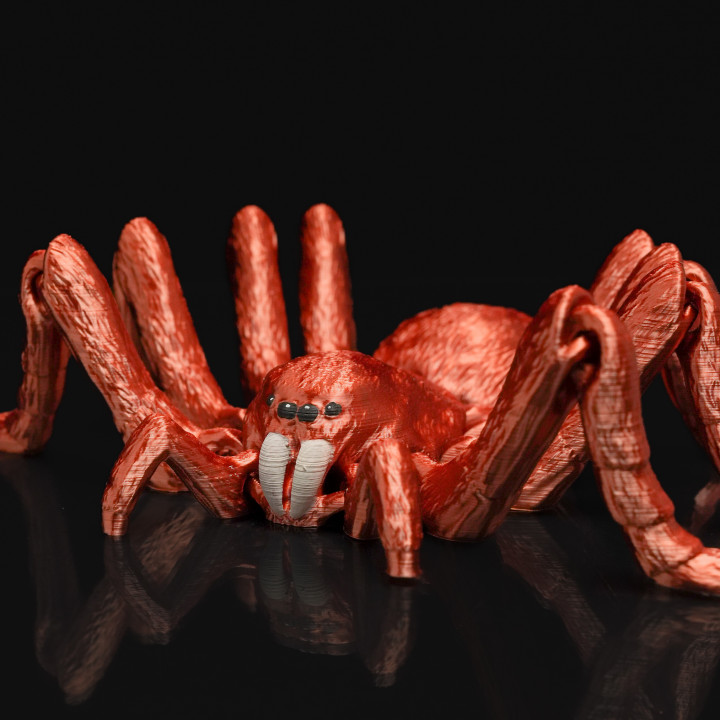 3D Printable Articulated Tarantula by Stlflix