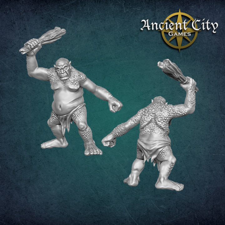 3D Printable Ogre Pack by Ancient City Games