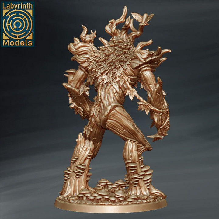 3D Printable Tree Spirit - 32mm scale by Labyrinth Models