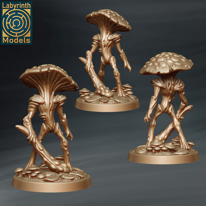 3D Printable Spore Sprites - 32mm scale by Labyrinth Models