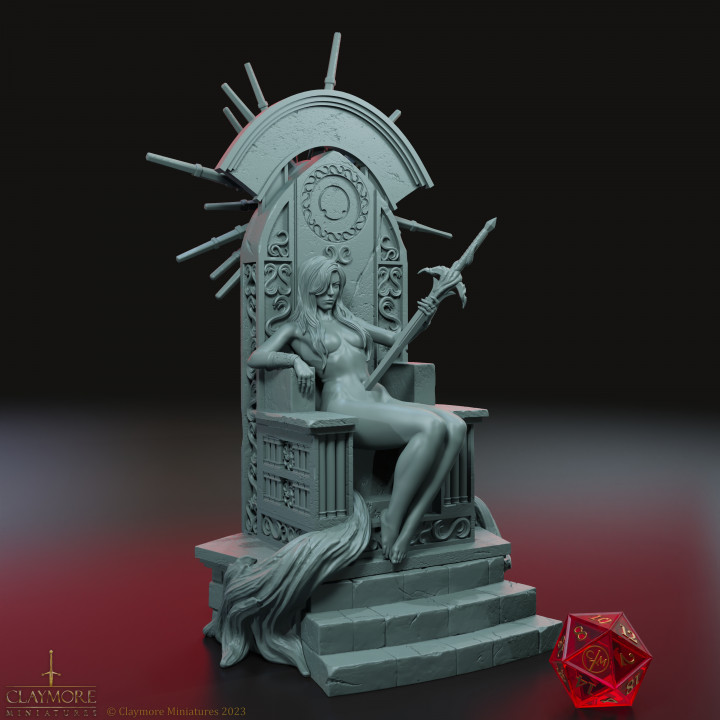 3D Printable The Impaled Empress by Claymore Miniatures