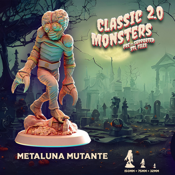 3D Printable metaluna mutante by Heroes and Beasts