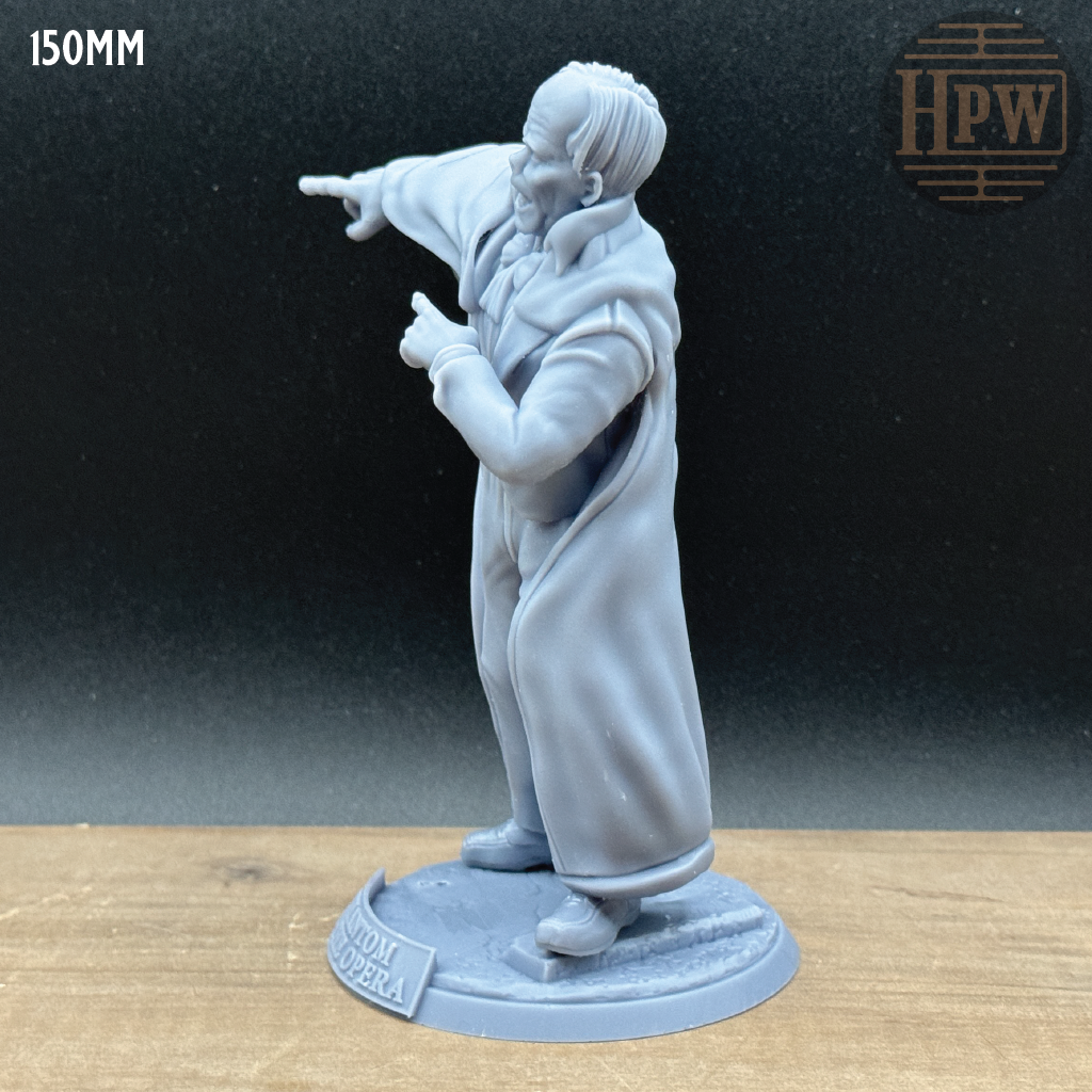 3D Printable phantom of the opera + bust by Heroes and Beasts