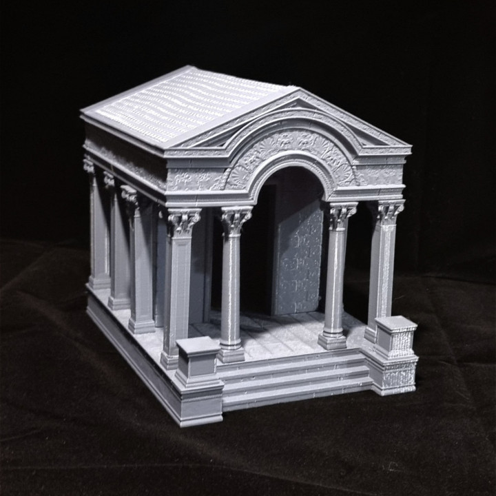 3D Printable Roman Temple - Patricius Romanus by Gadgetworks