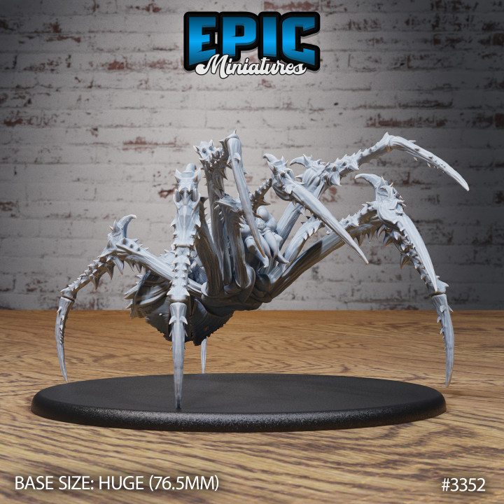 3D Printable Giant Jungle Spider Set / Evil Arachnid Tribe / Forest ...