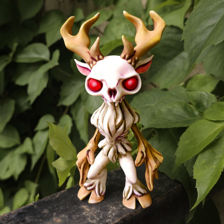3D Printable Articulated Wendigo by TwistyPrints