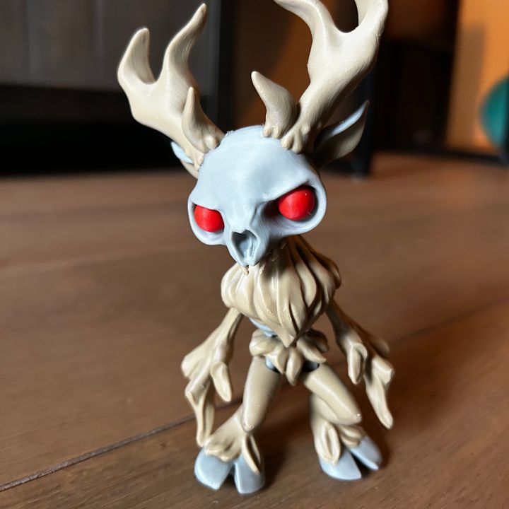 3D Print of Articulated Wendigo by arnoudwilpstra