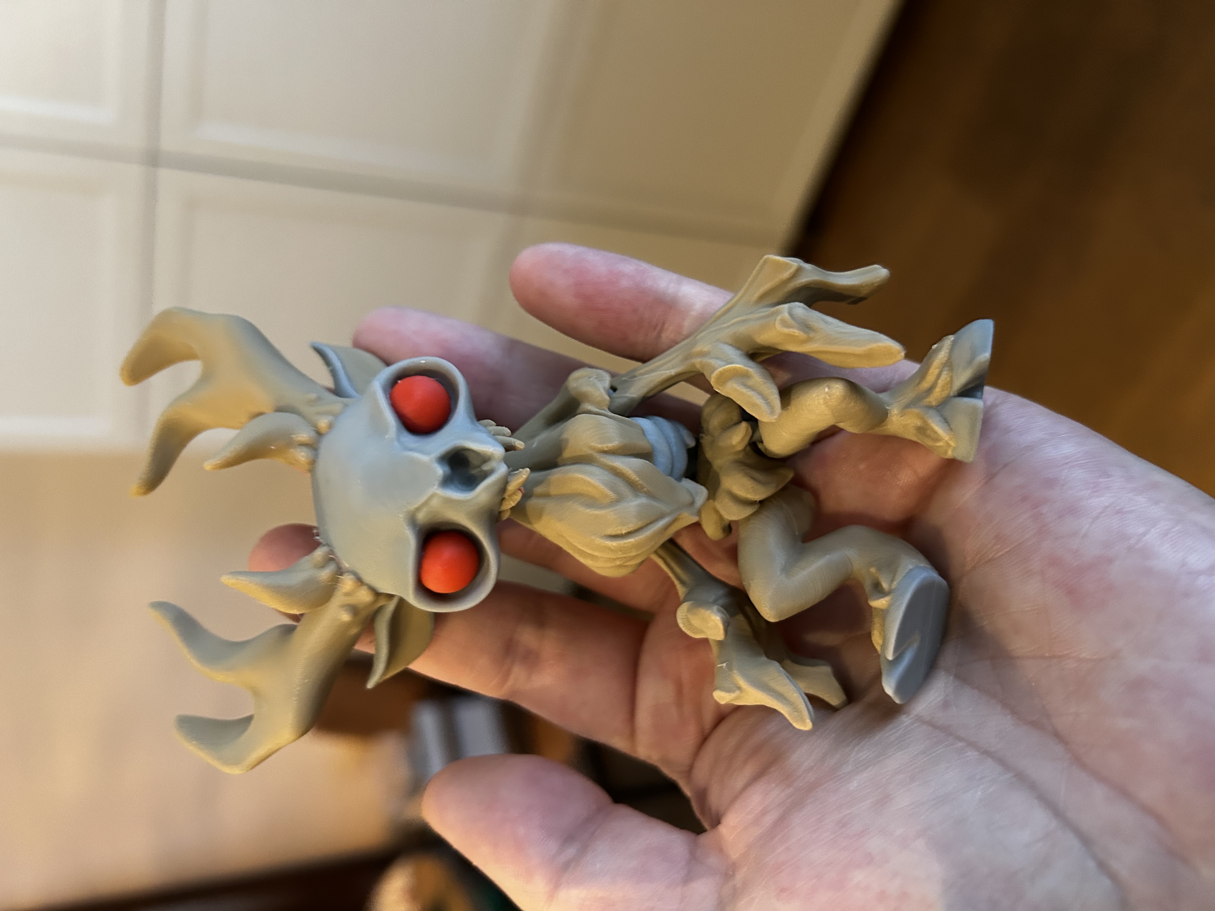 3D Printable Articulated Wendigo by TwistyPrints