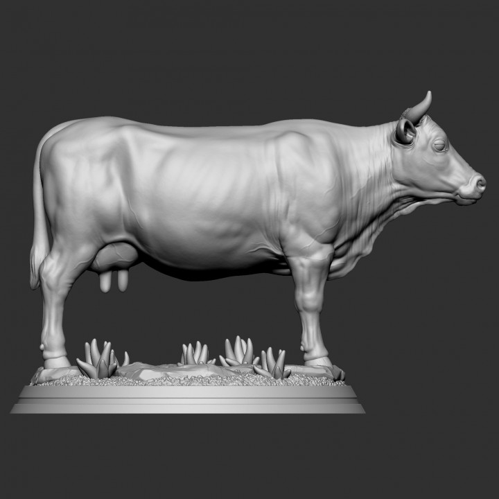 3D Printable cow by YD STUDIO