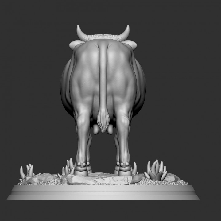 3D Printable cow by YD STUDIO