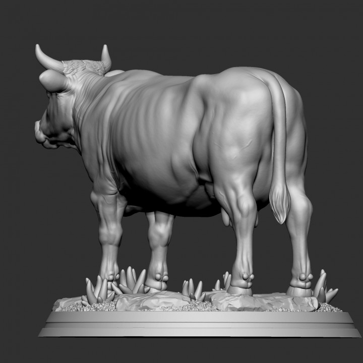 3D Printable cow by YD STUDIO