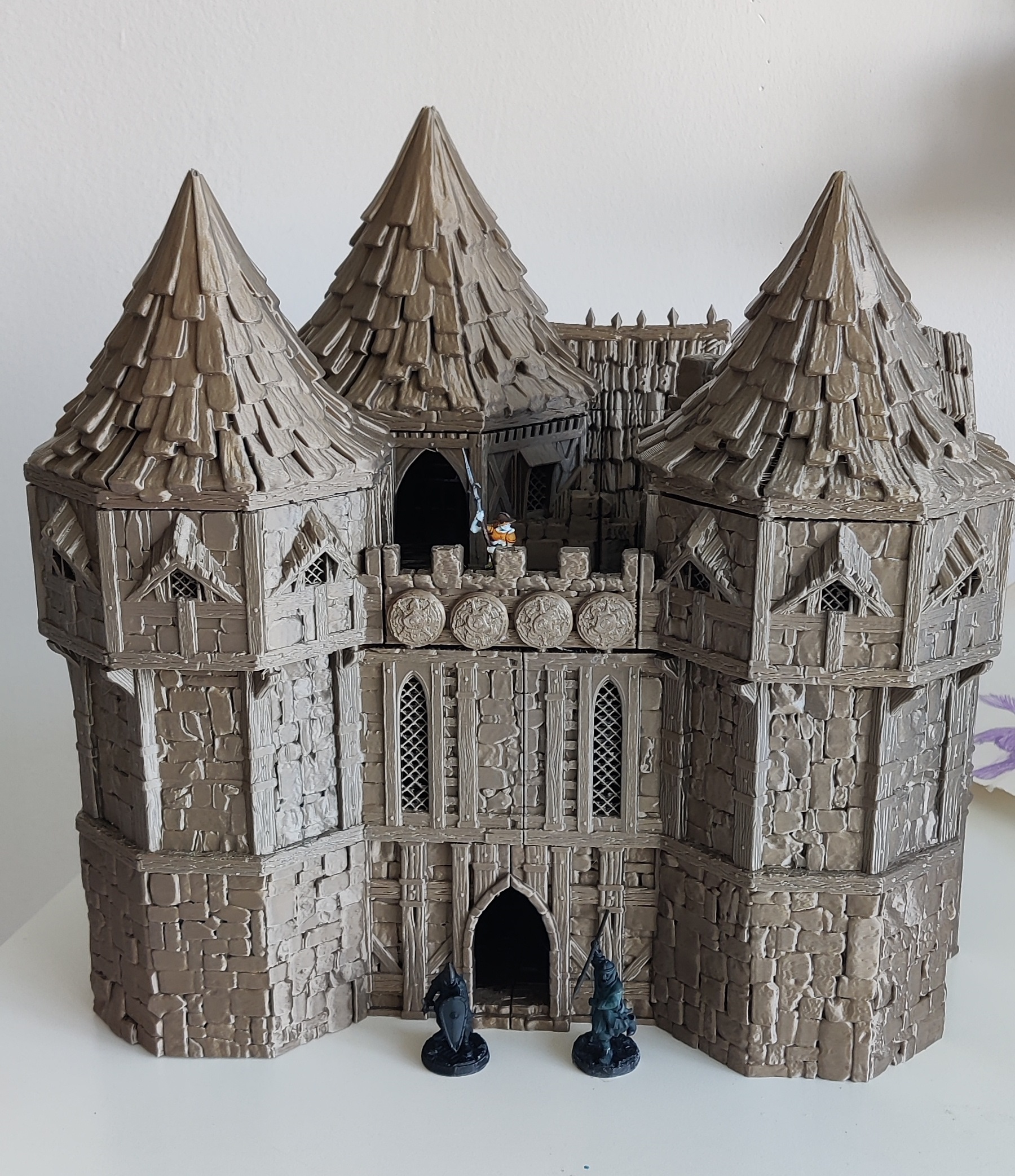 3D Printable Gate and Market - Kingdom of Guardia: The Merchant's Gate ...