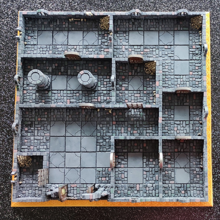 3D Print of Dungeon Blocks: The Ultimate Dungeon Competition by Havenest