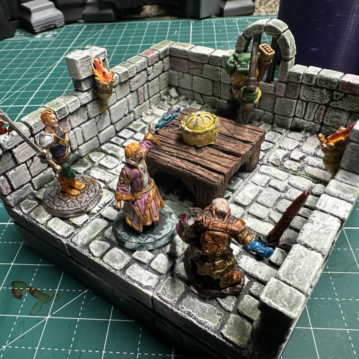 3D Print of Dungeon Blocks: The Ultimate Dungeon Competition by ...