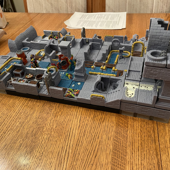 3D Print of Dungeon Blocks: The Ultimate Dungeon Competition by ...