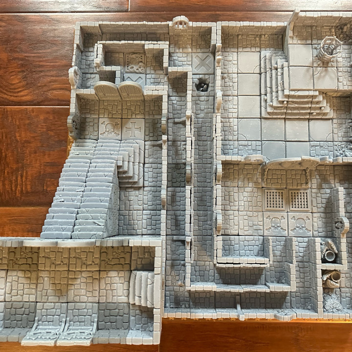 3D Print of Dungeon Blocks: The Ultimate Dungeon Competition by ...