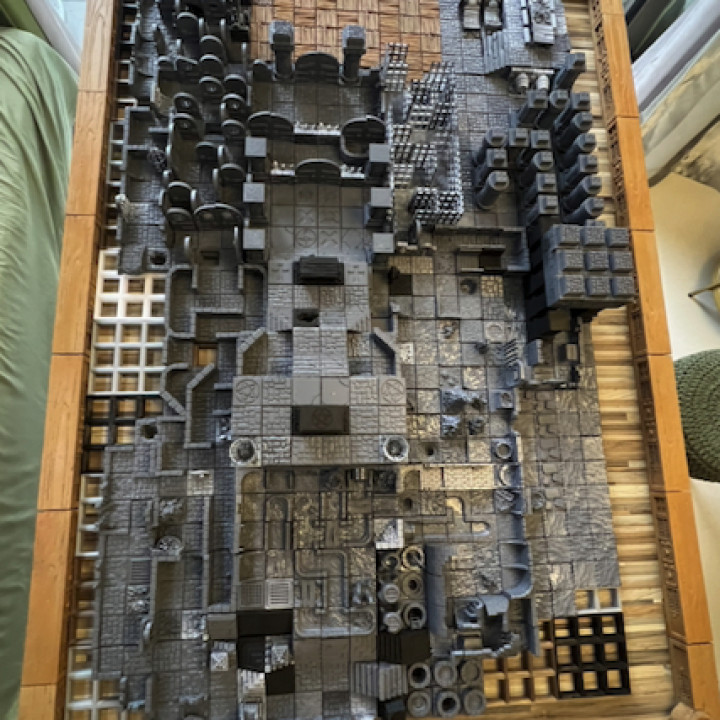 3D Print of Dungeon Blocks: The Ultimate Dungeon Competition by f3nd1