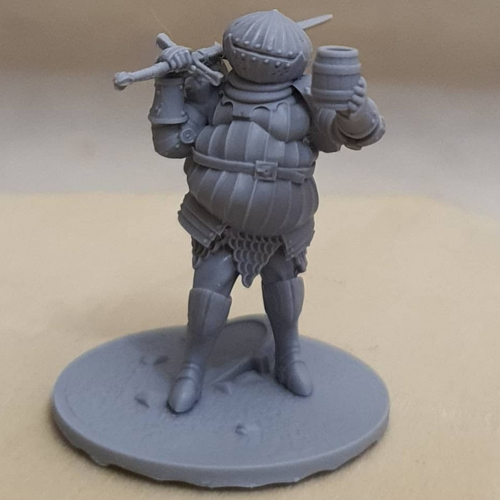 3D Printable SIEGWARD OF CATARINA by Gabriel Garcia